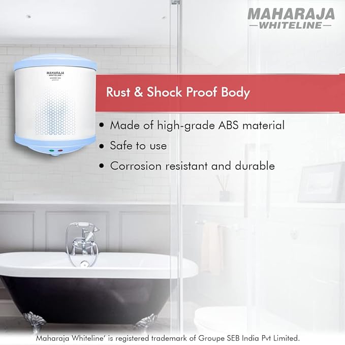 Maharaja Whiteline Warmist Neo Storage Water Heater, 15 Litre ...
