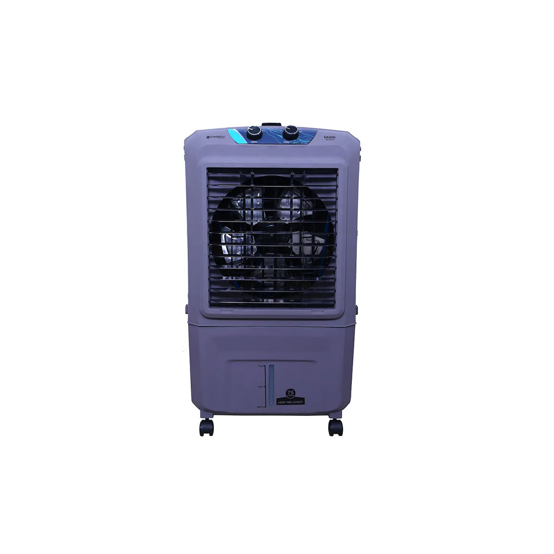 Oasis Air Cooler Powerful Fan (80L, Grey) - SLG Electronics